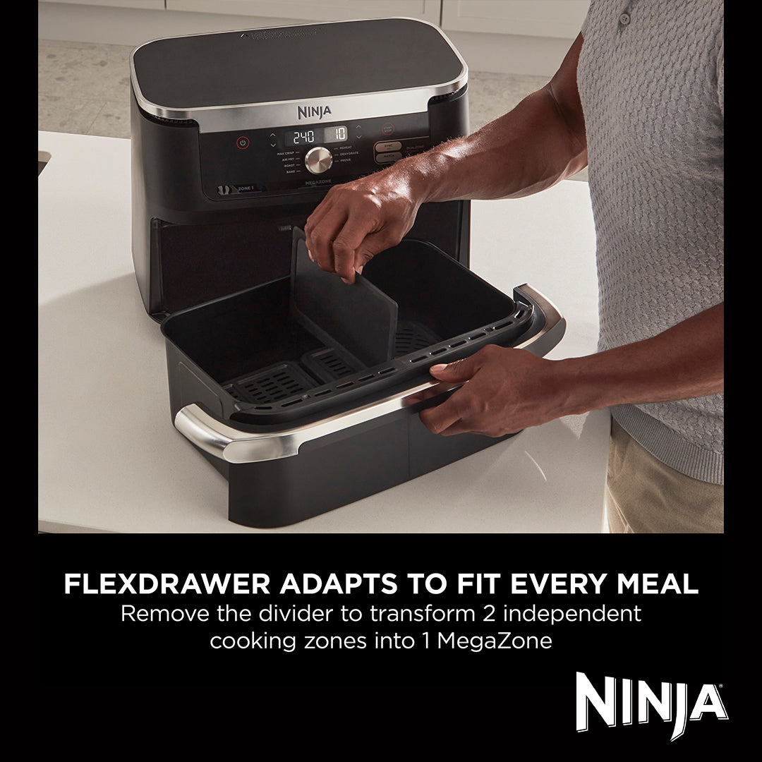 Ninja AF500UK - 10.4L Dual Zone Air Fryer | Ronayne.ie – Ronayne Hire ...