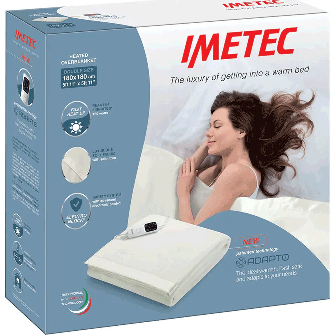Imetec Solid Fleece Adapto Double Overblanket | 16738 – Ronayne Hire ...